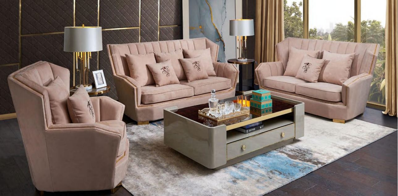 Polster Couch Modern Luxus Sofagarnitur 3 2 1 Set jvmoebel